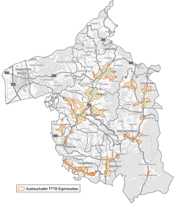 Glasfaserausbau Entega